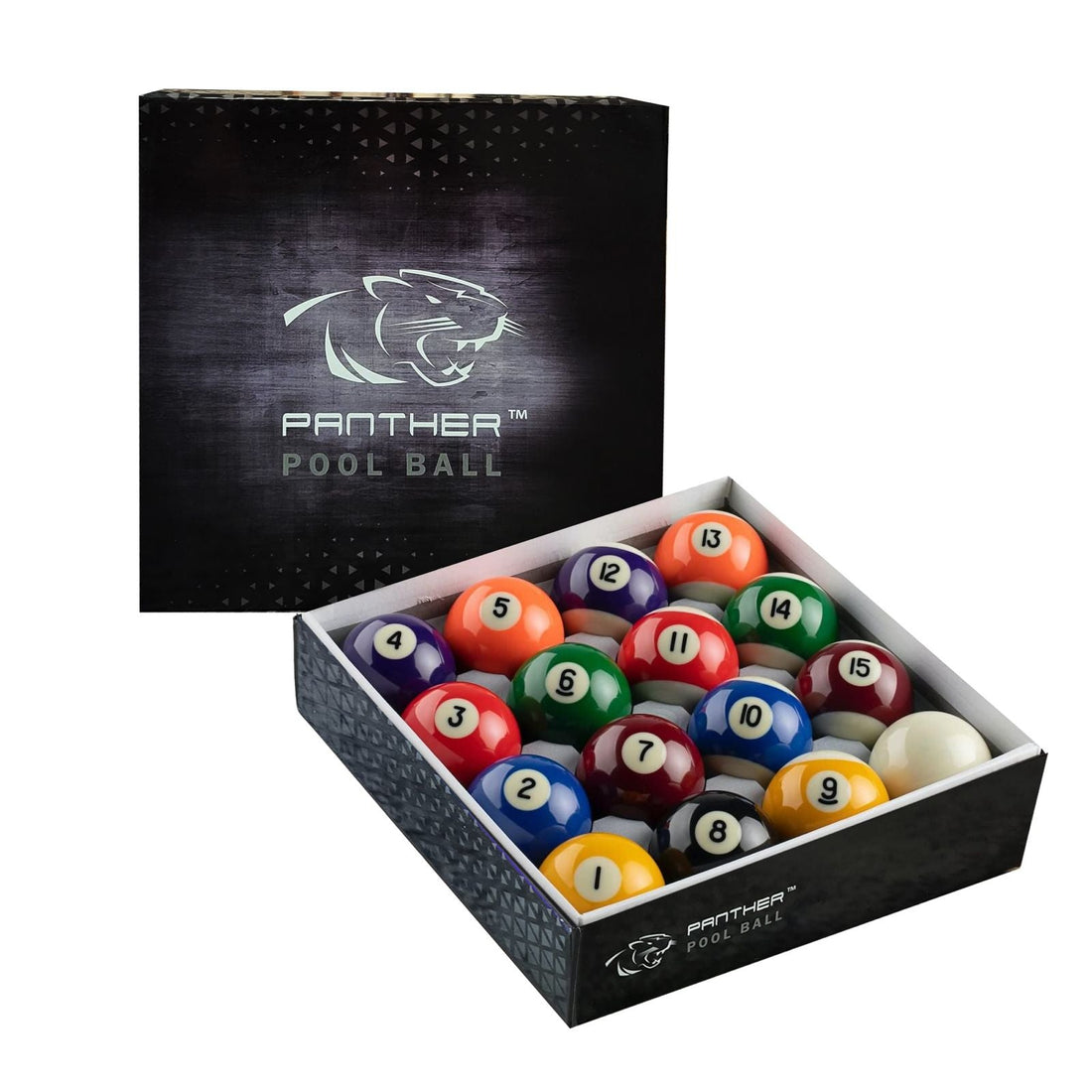 Panther High Quality American Pool Balls – BilliardCuesOnline